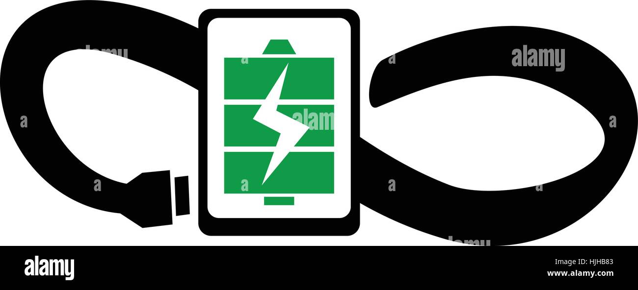 Electric infinity logo hi-res stock photography and images - Alamy