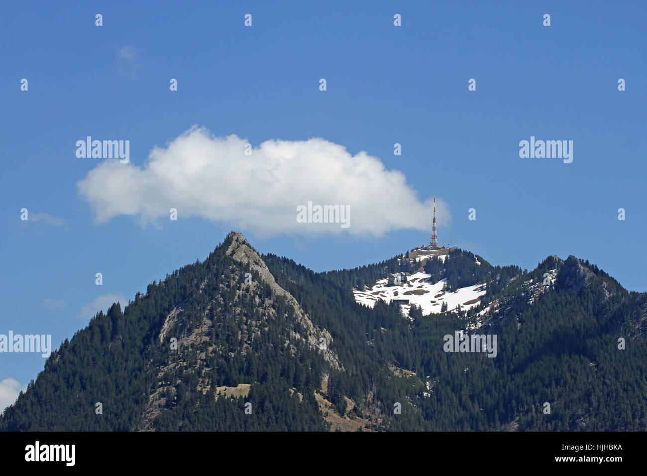mountains, summit, spring, climax, peak, allgu, snow, mountains, summit ...