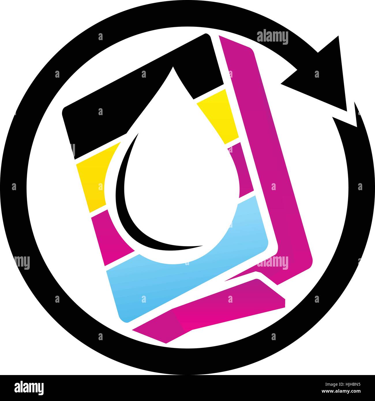 Y colors logo hi-res stock photography and images - Alamy