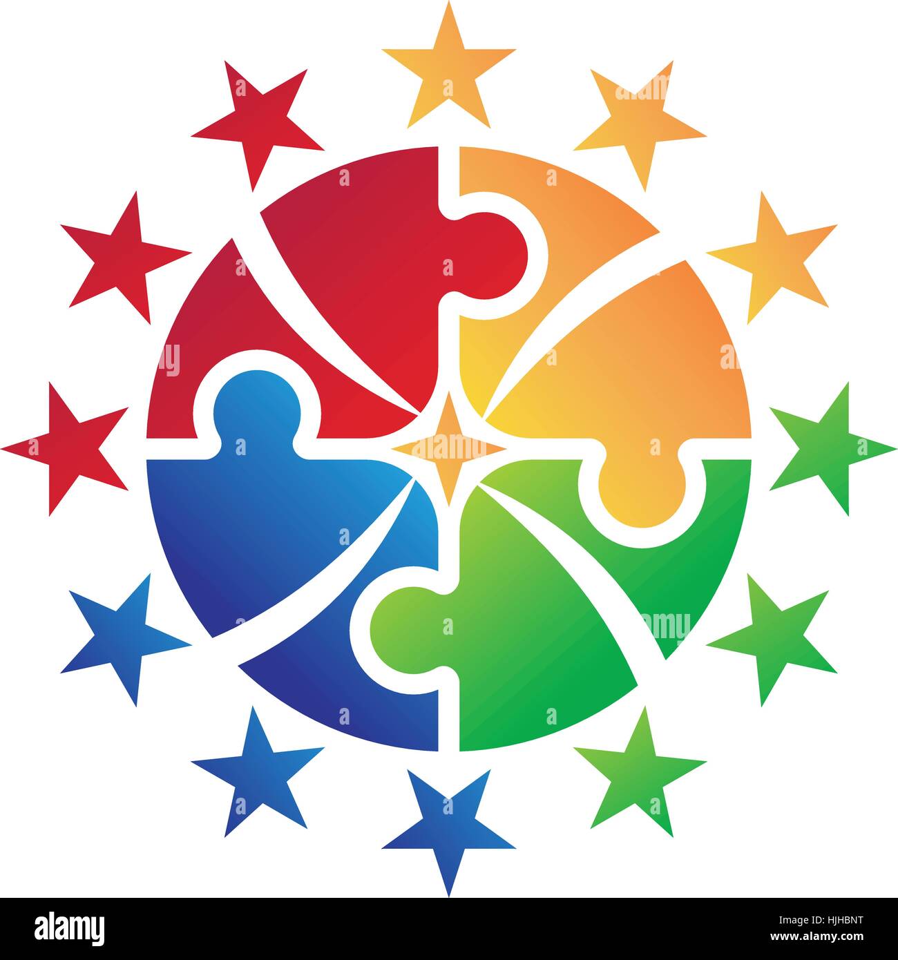 Synergy team Stock Vector Images - Alamy