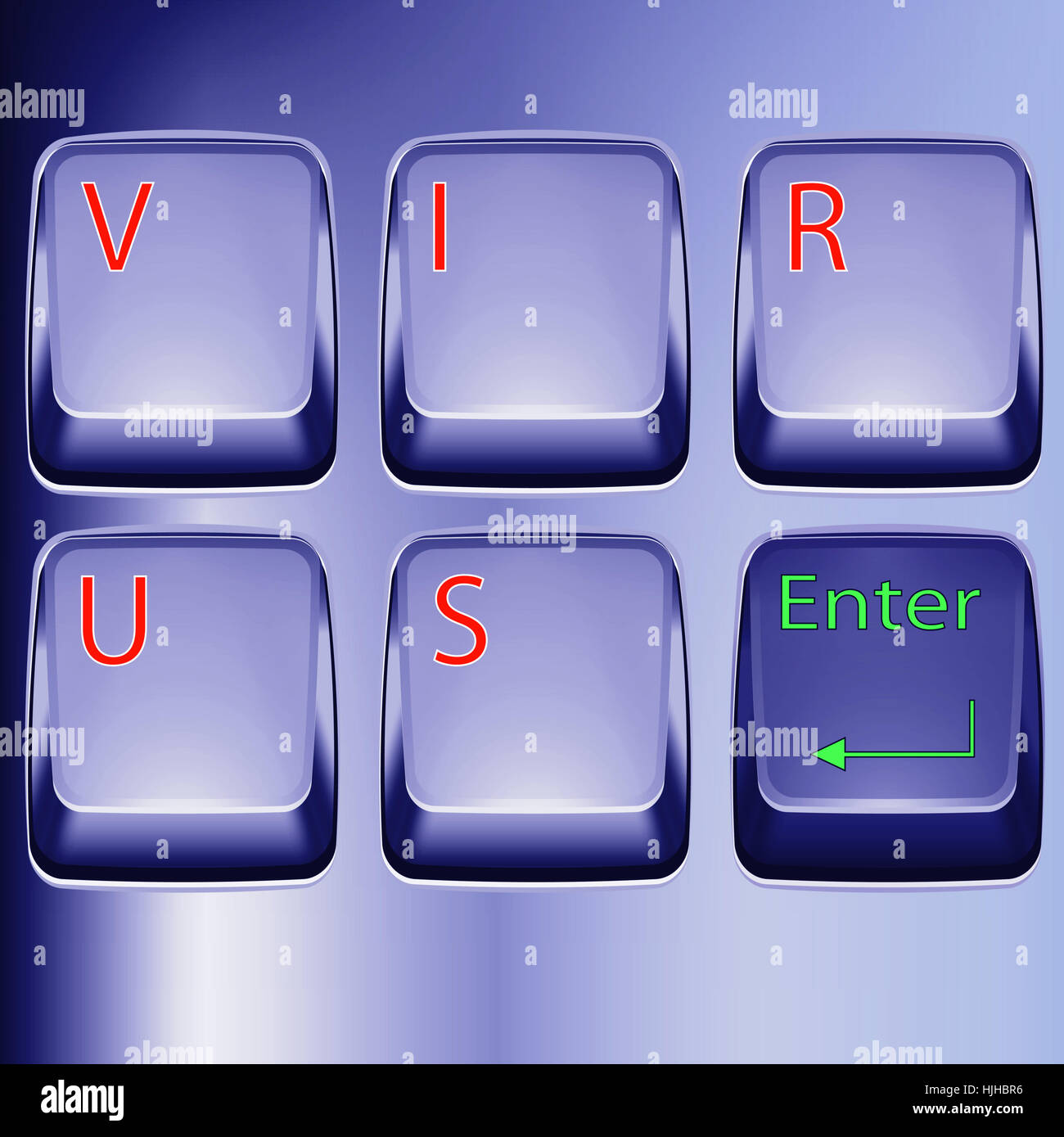 danger, keyboard, illustration, virus, computer virus, download ...