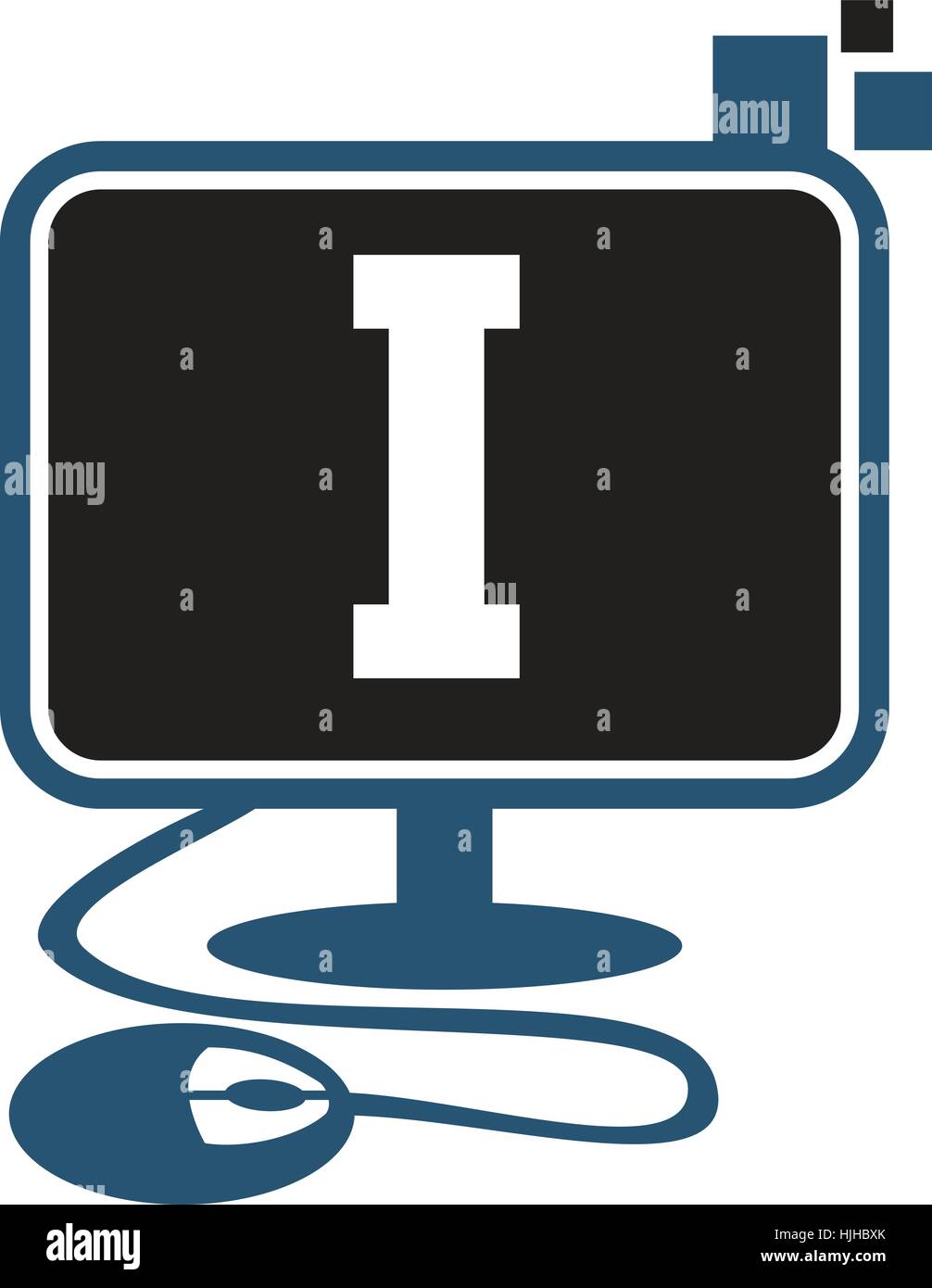 Digital i Stock Vector Images - Alamy