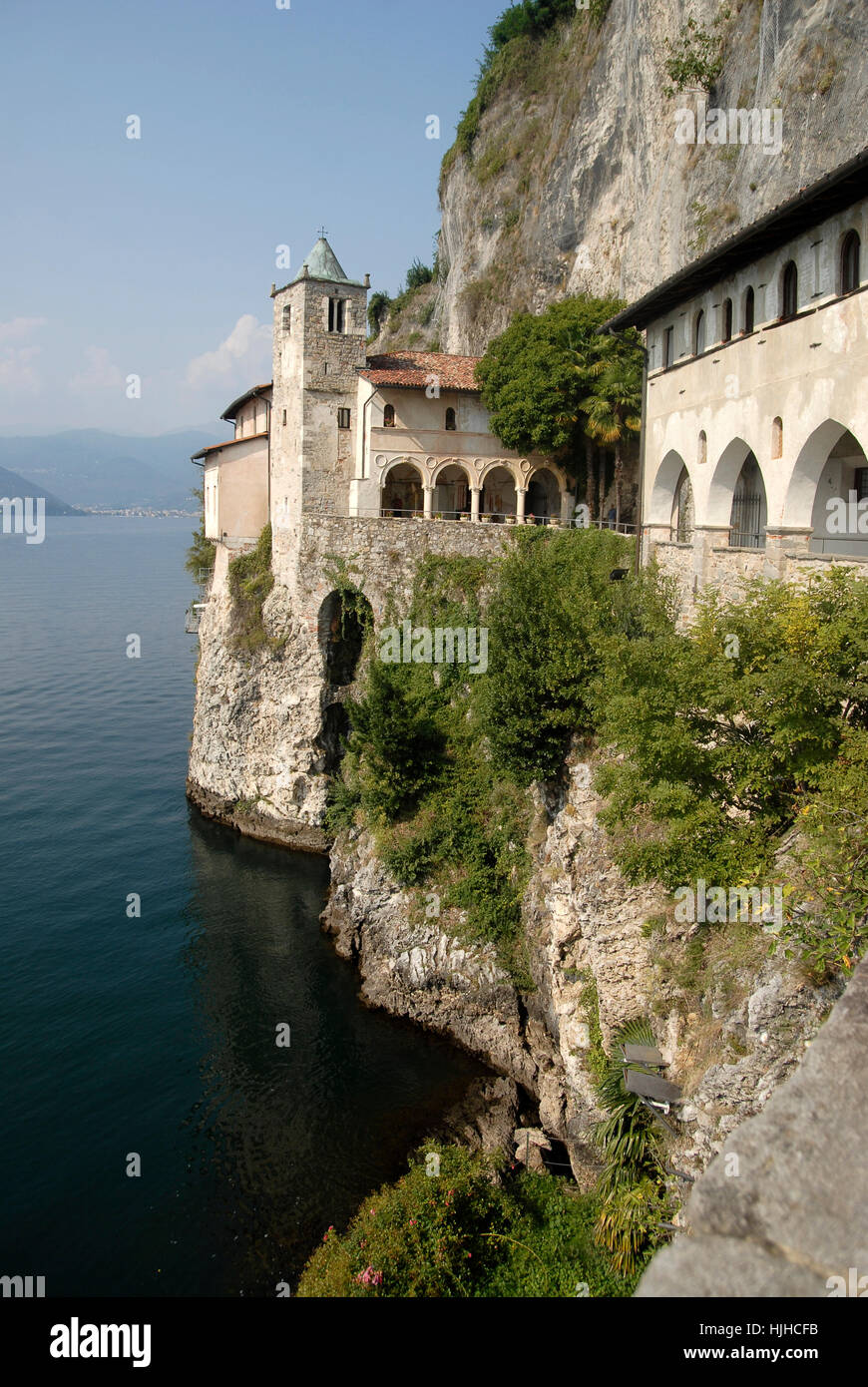 church, monastery, convent, salt water, sea, ocean, water, italy ...