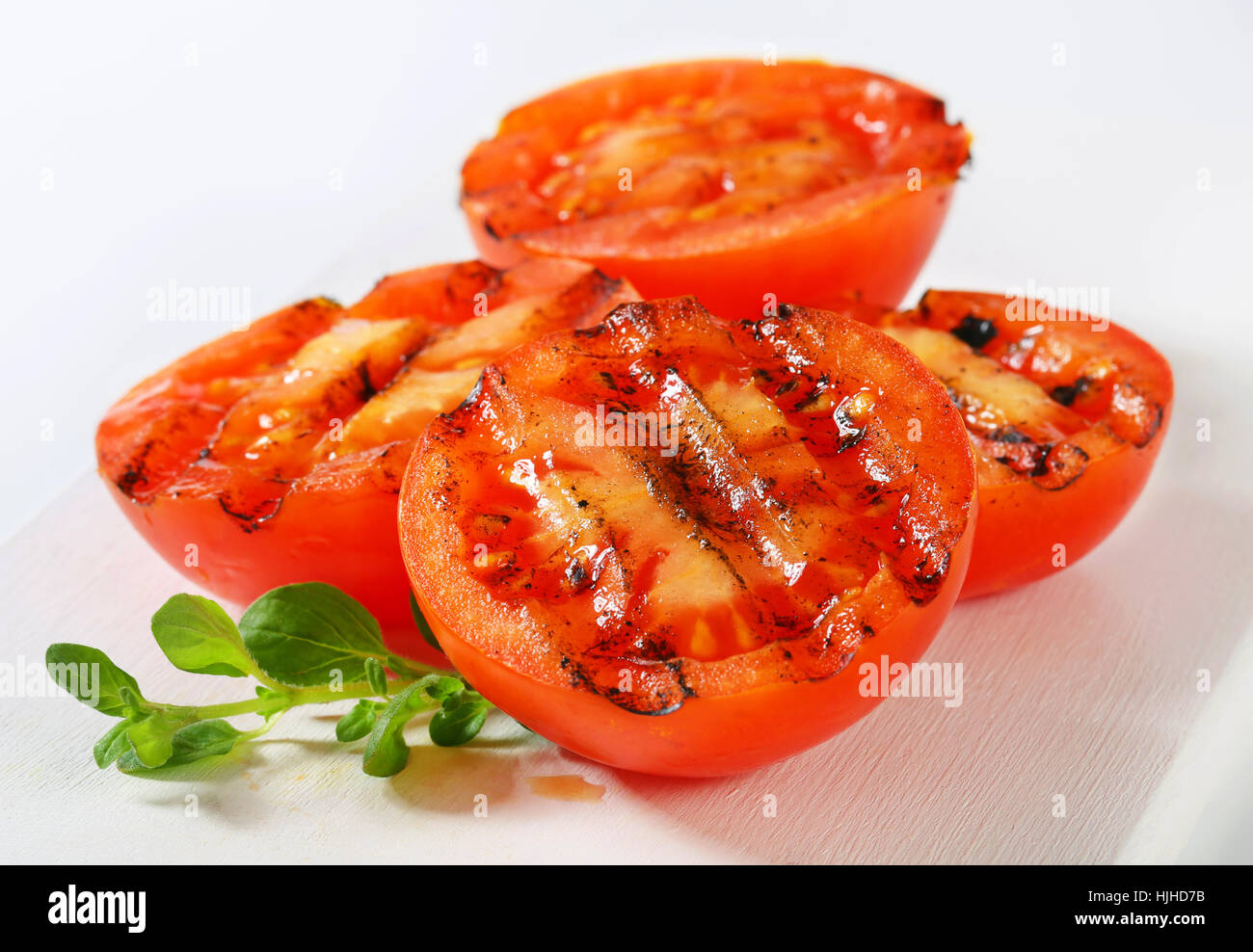 food, aliment, closeup, vegetable, tomatoes, tomatos, grill, barbecue ...