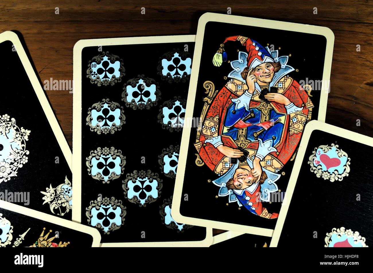 Russian playing cards Stock Photo - Alamy