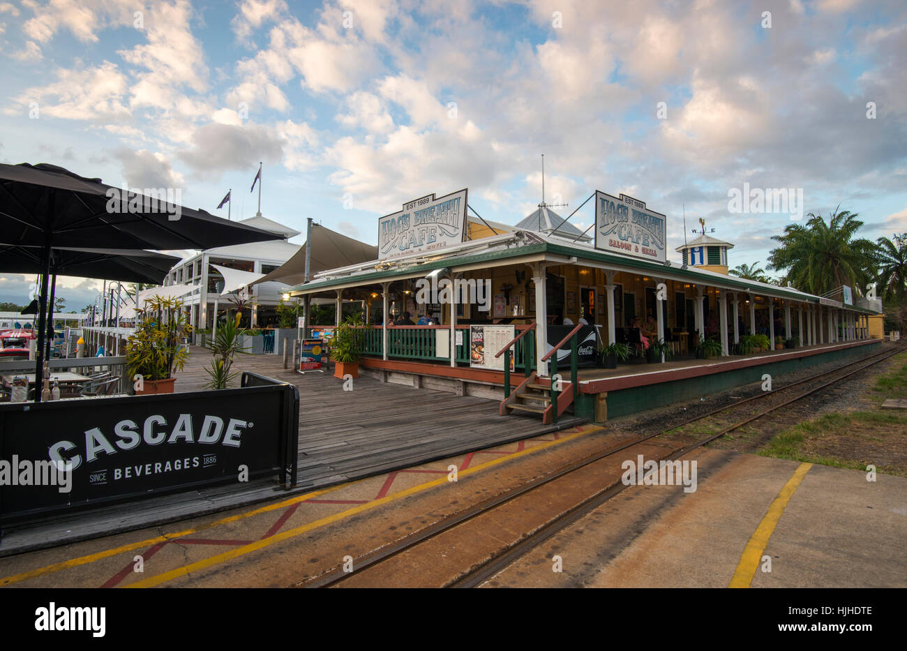 Australia port douglas train hi-res stock photography and images - Alamy