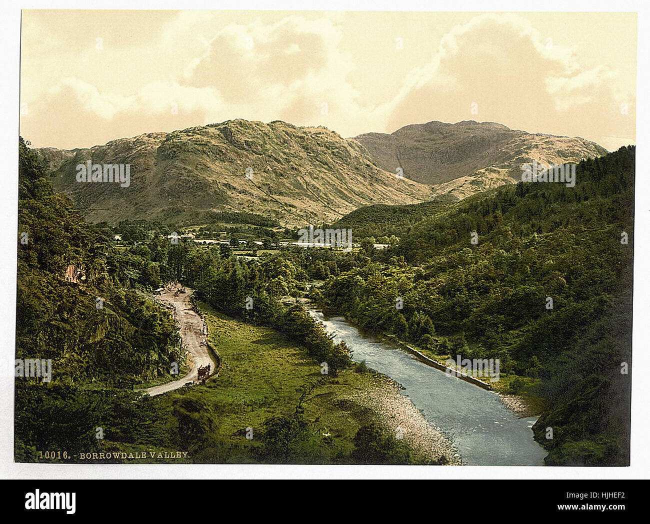 Borrowdale Valley, from Bowder Stone, Lake District, England (LOC ...