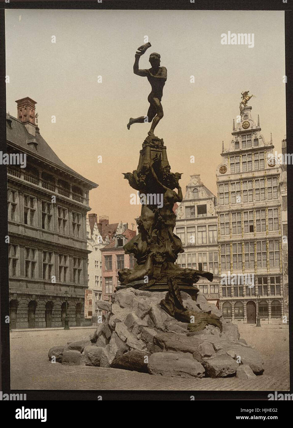 Brabo monument hi-res stock photography and images - Alamy