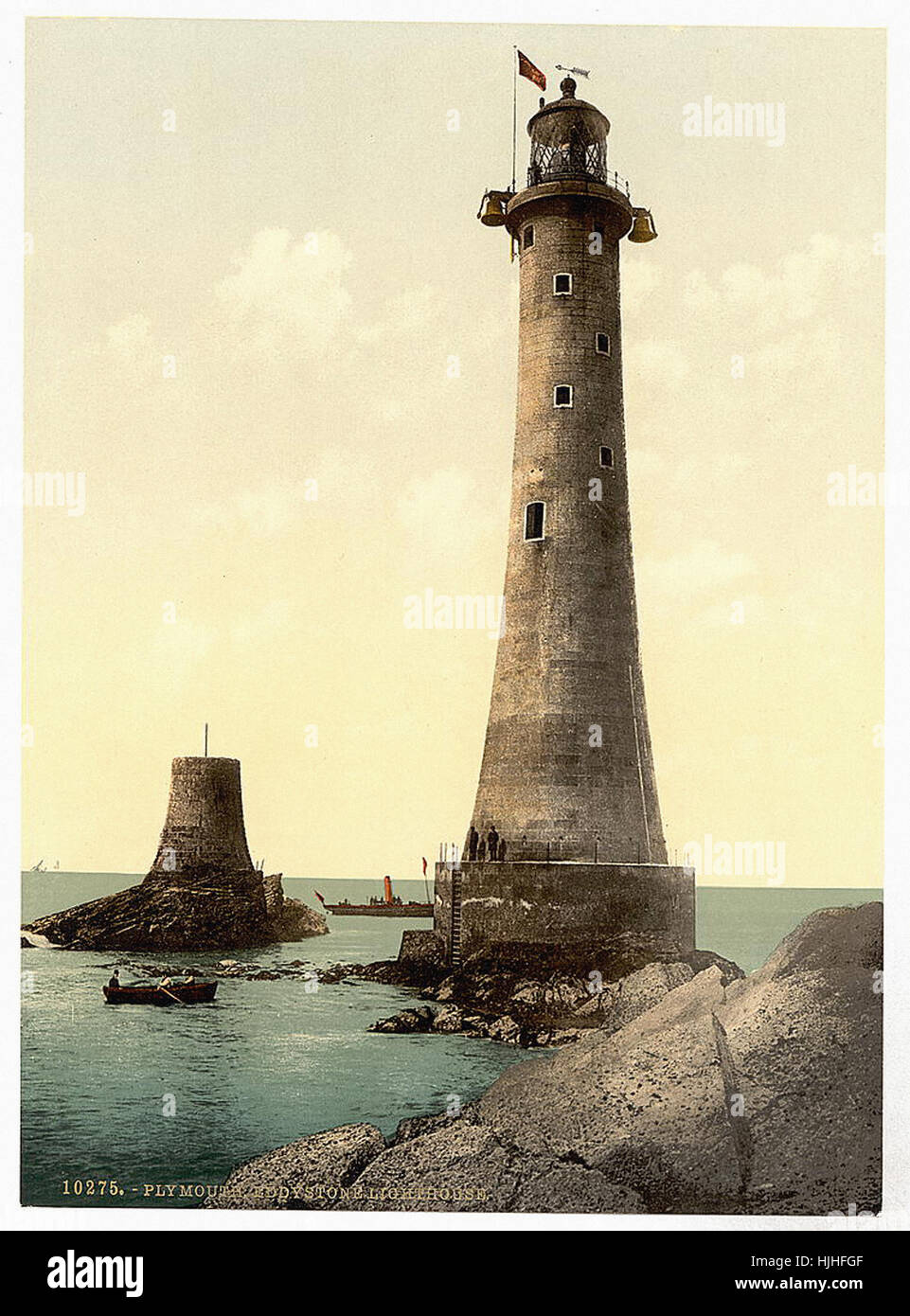 Eddystone lighthouse hi-res stock photography and images - Alamy