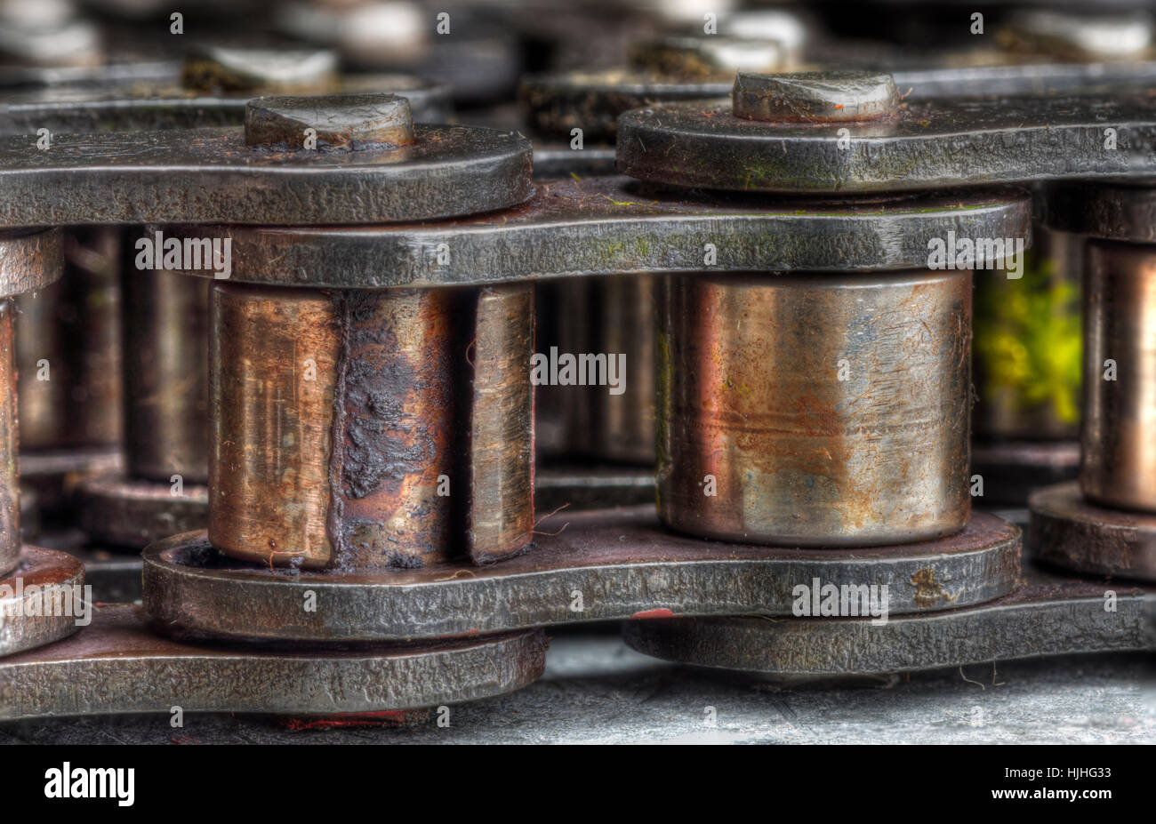 worn chain 1 Stock Photo - Alamy