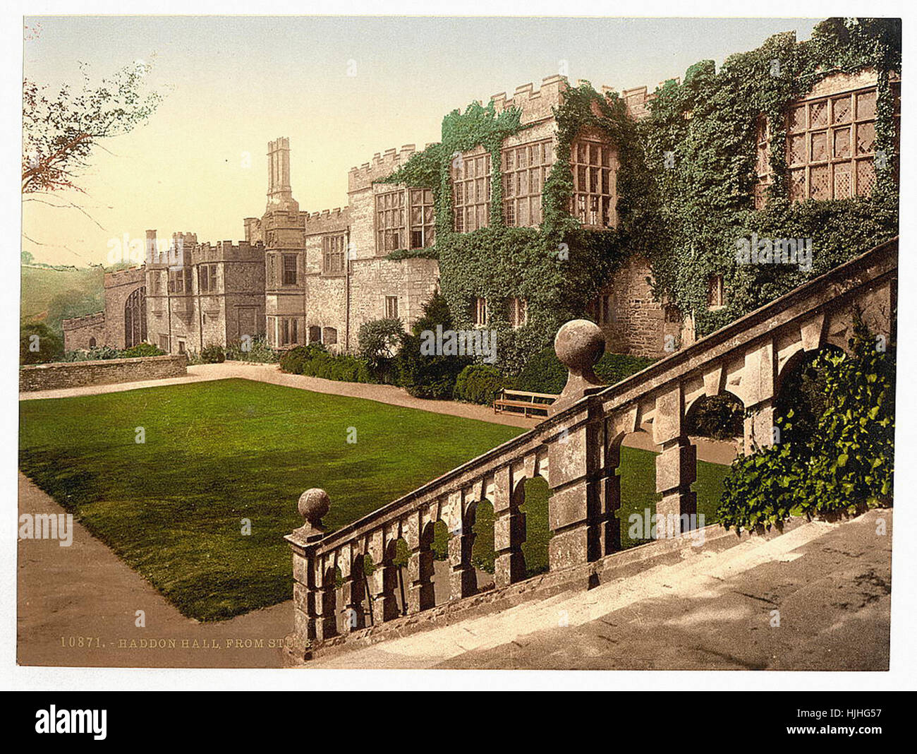 Hall steps derbyshire england hi-res stock photography and images - Alamy