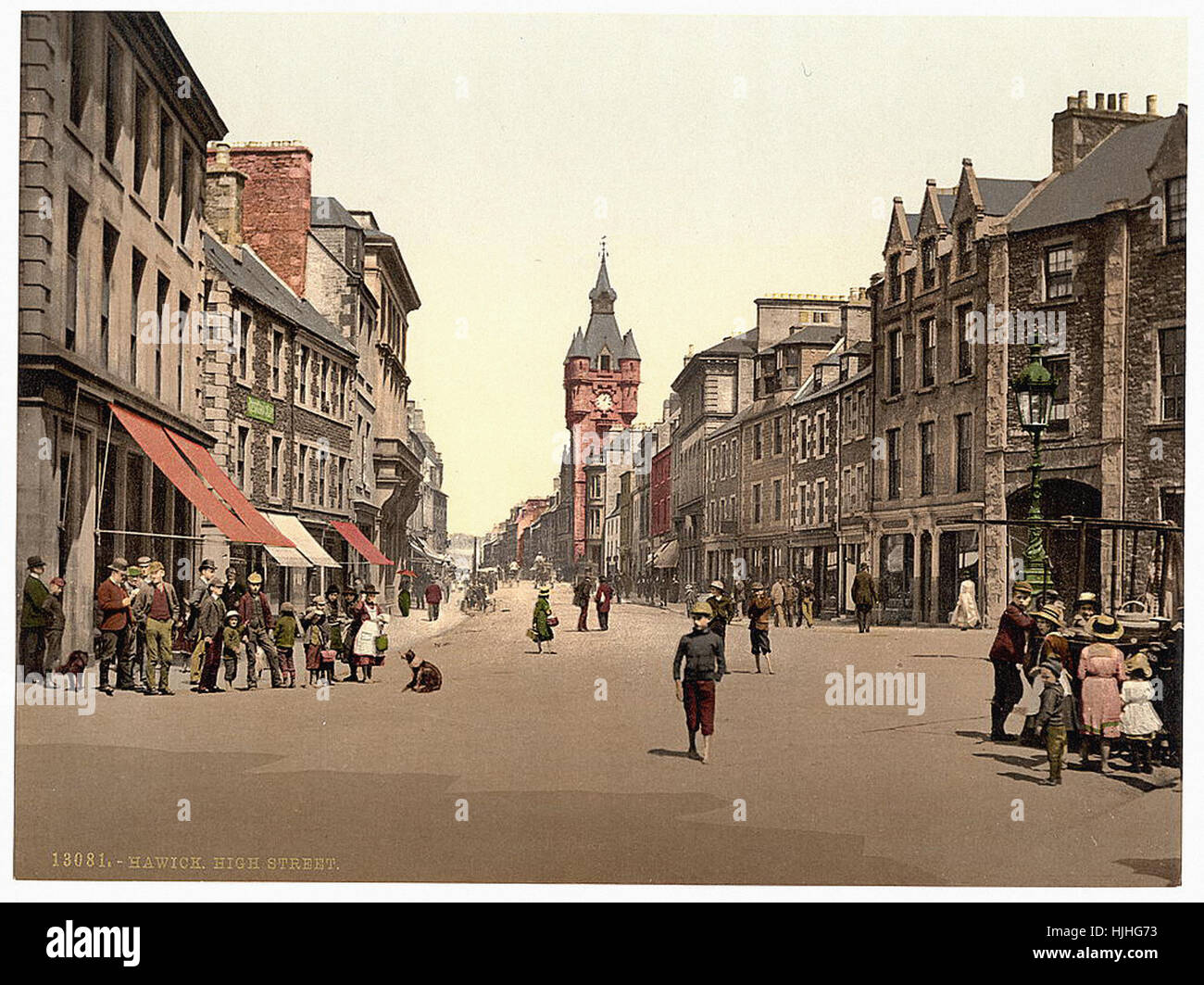 Hawick high street scotland hi-res stock photography and images - Alamy