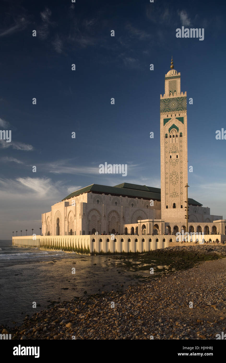 beach, seaside, the beach, seashore, morocco, mosque, east, oriental ...