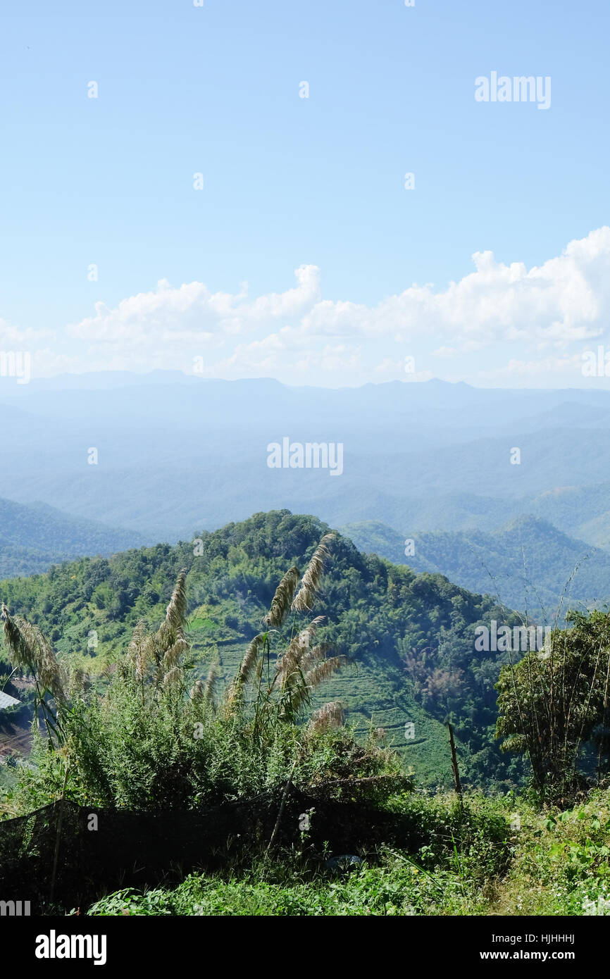 View of Mountains,Mountains in the North of Thailand,Chiang Mai ...