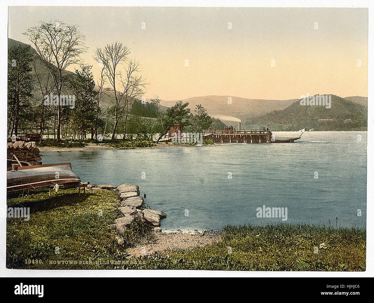 Howtown pier lake district hi-res stock photography and images - Alamy