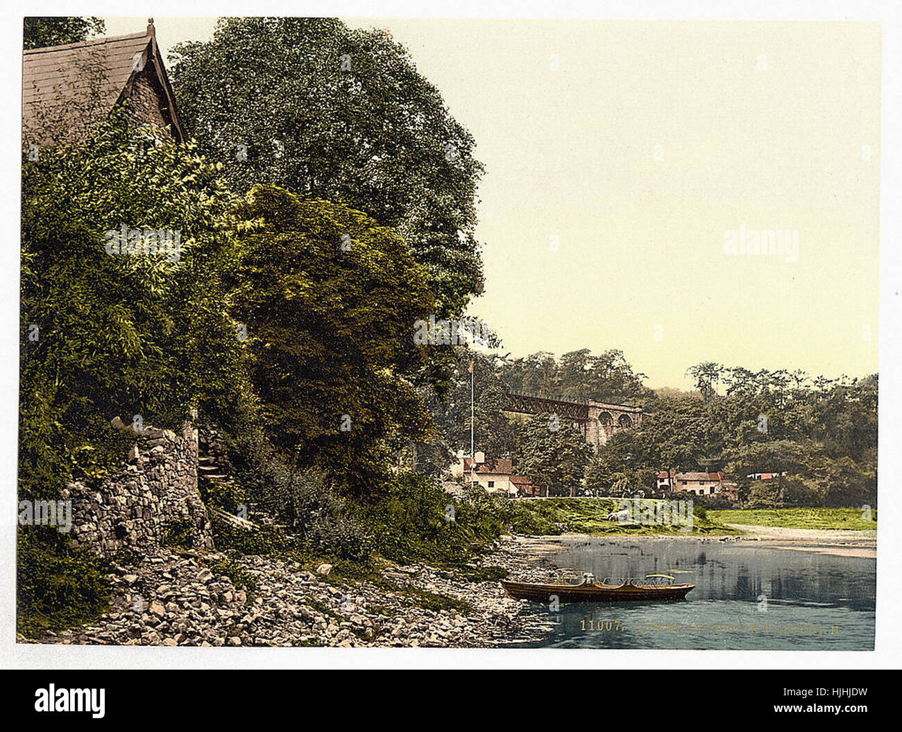 Viaduct, II., Lydbrook (Lower), England - Photochrom XIXth century ...