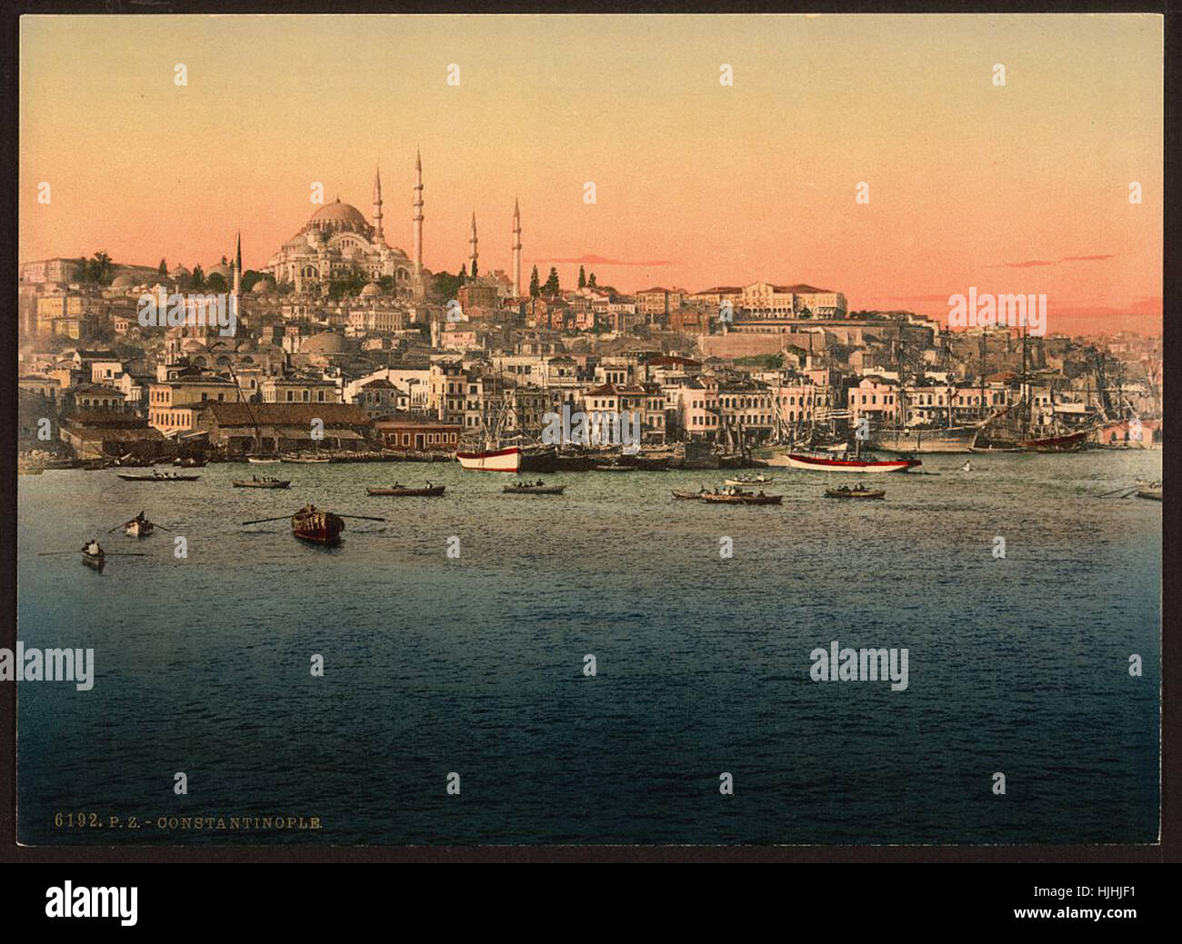 View of constantinople xix century hi-res stock photography and images ...
