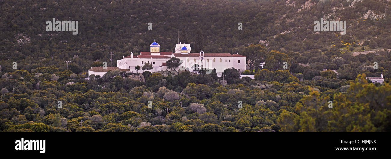 The monastery of Virgin Mary Chrisoleontissa built in the 17th centrury ...