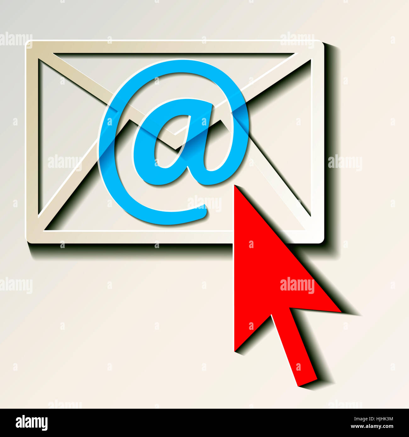 Email mail envelope mouse hi-res stock photography and images - Alamy