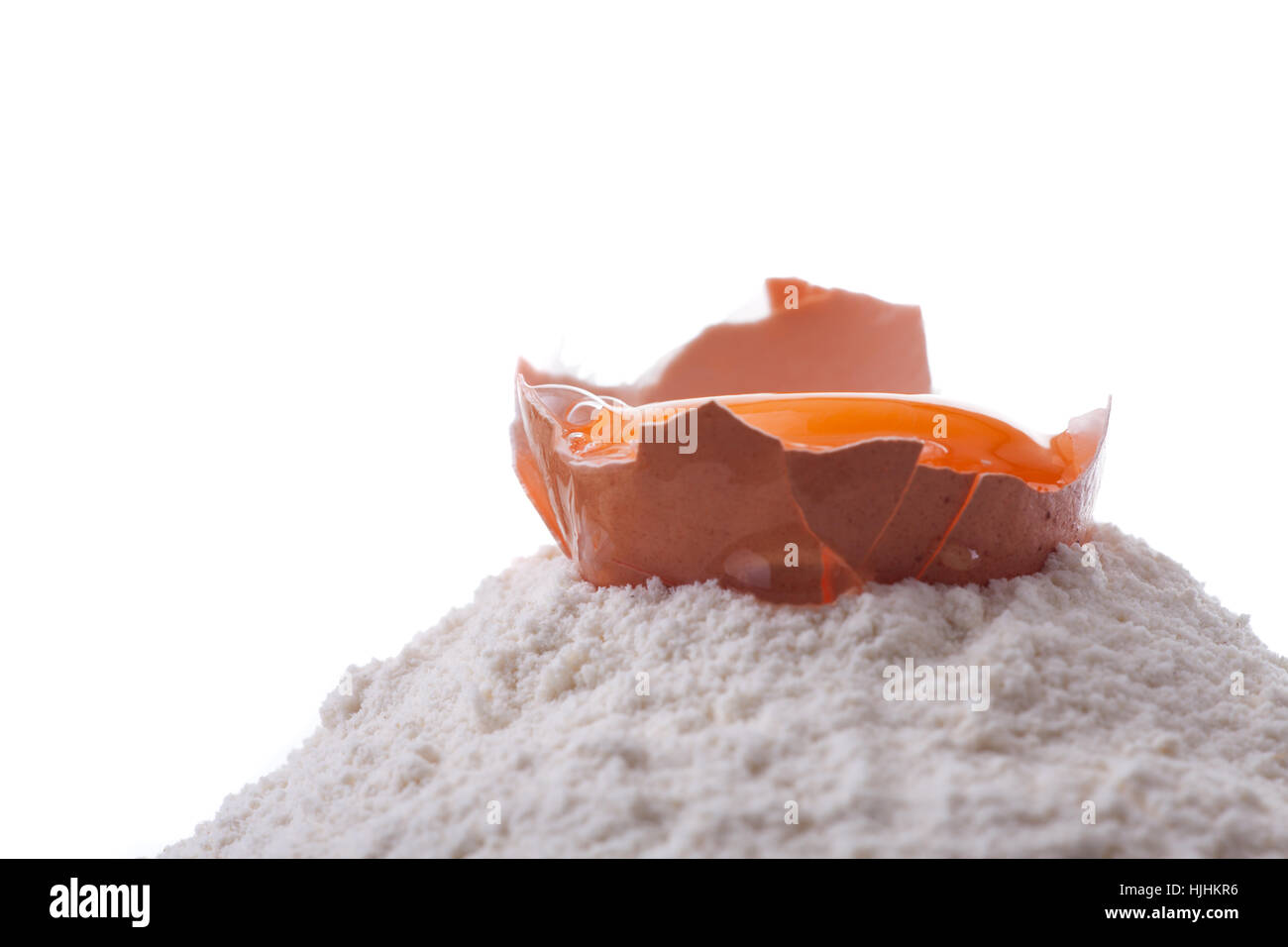 closeup of an open egg Stock Photo - Alamy