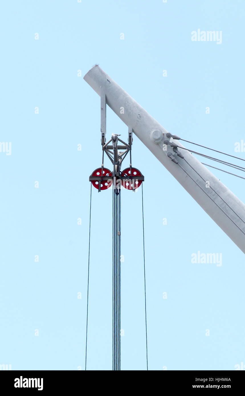 derrick, colour, tourism, cable, genoa, landscape, scenery, countryside ...