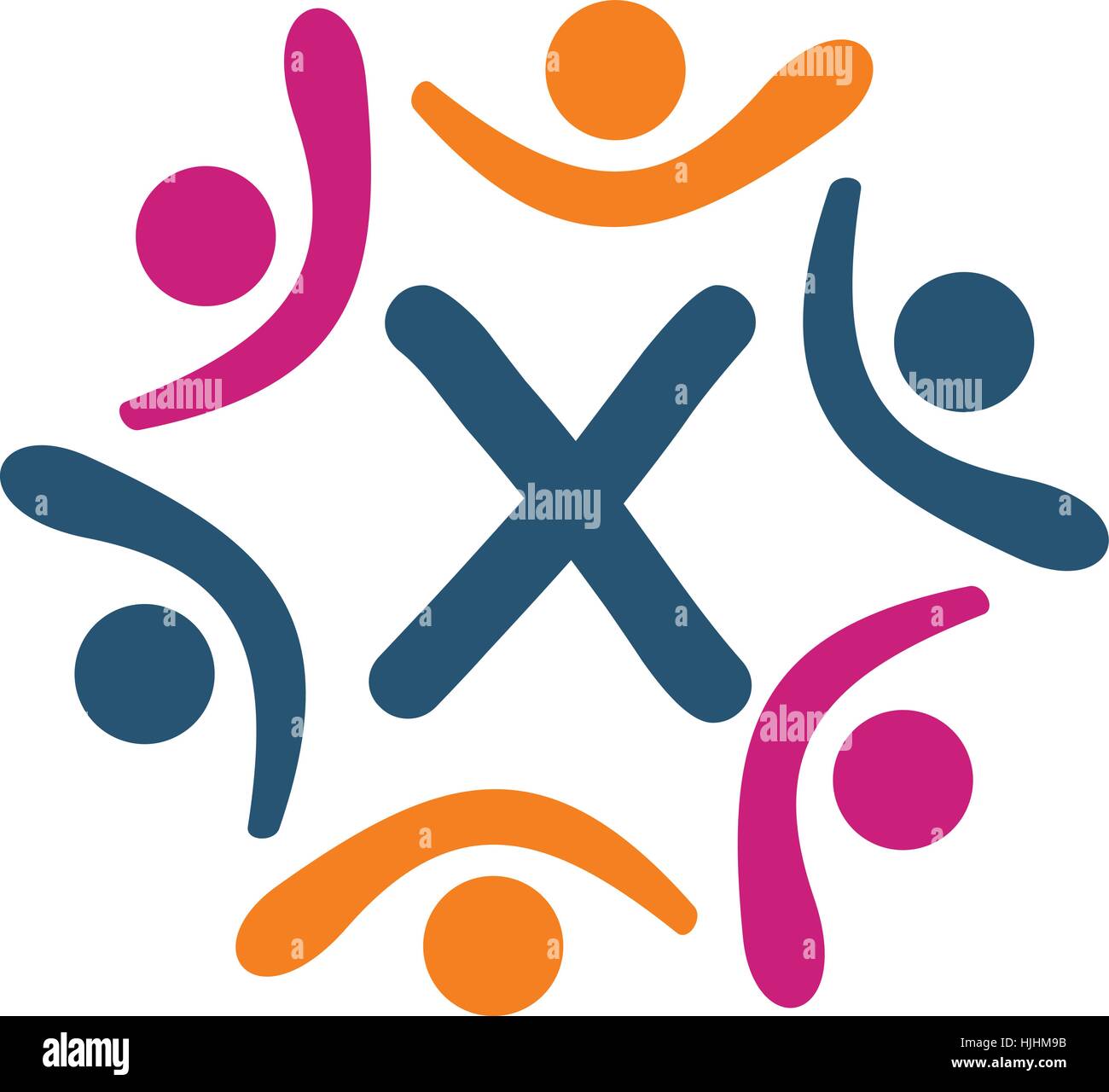 X friend Stock Vector Images - Alamy