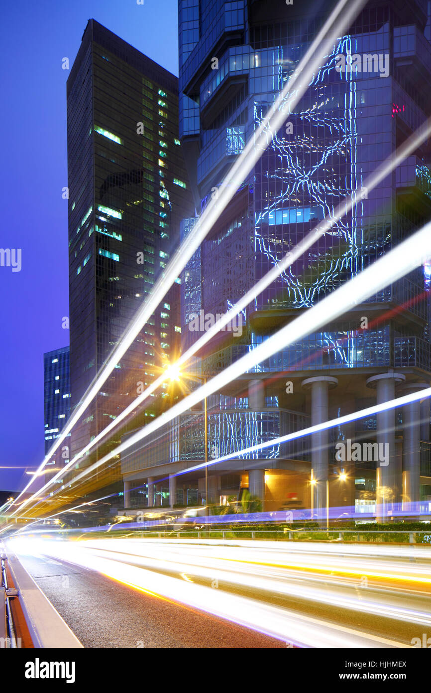 blue, motion, postponement, moving, movement, travel, city, town, model ...