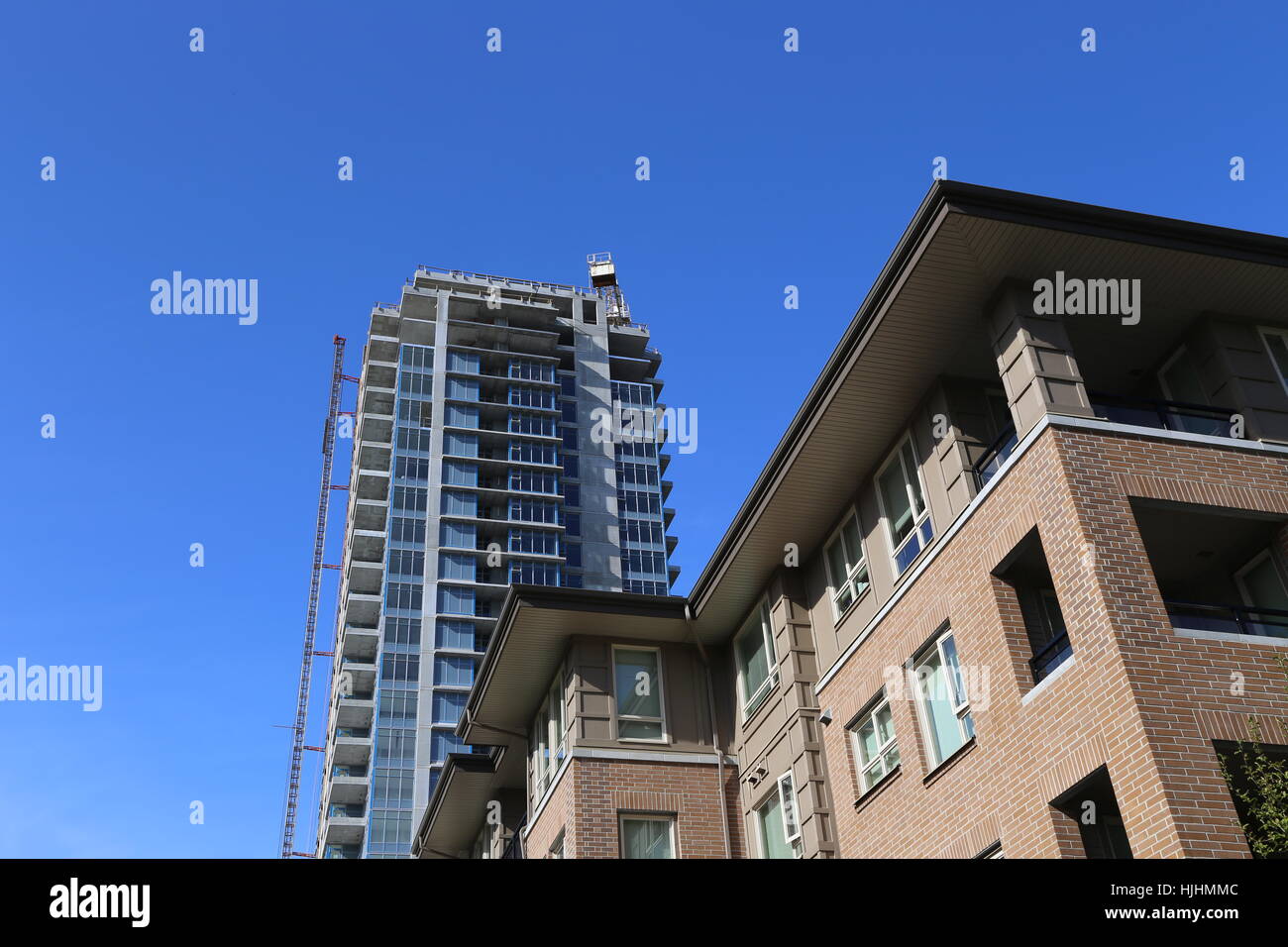 blue, house, building, city, town, social, modern, modernity ...