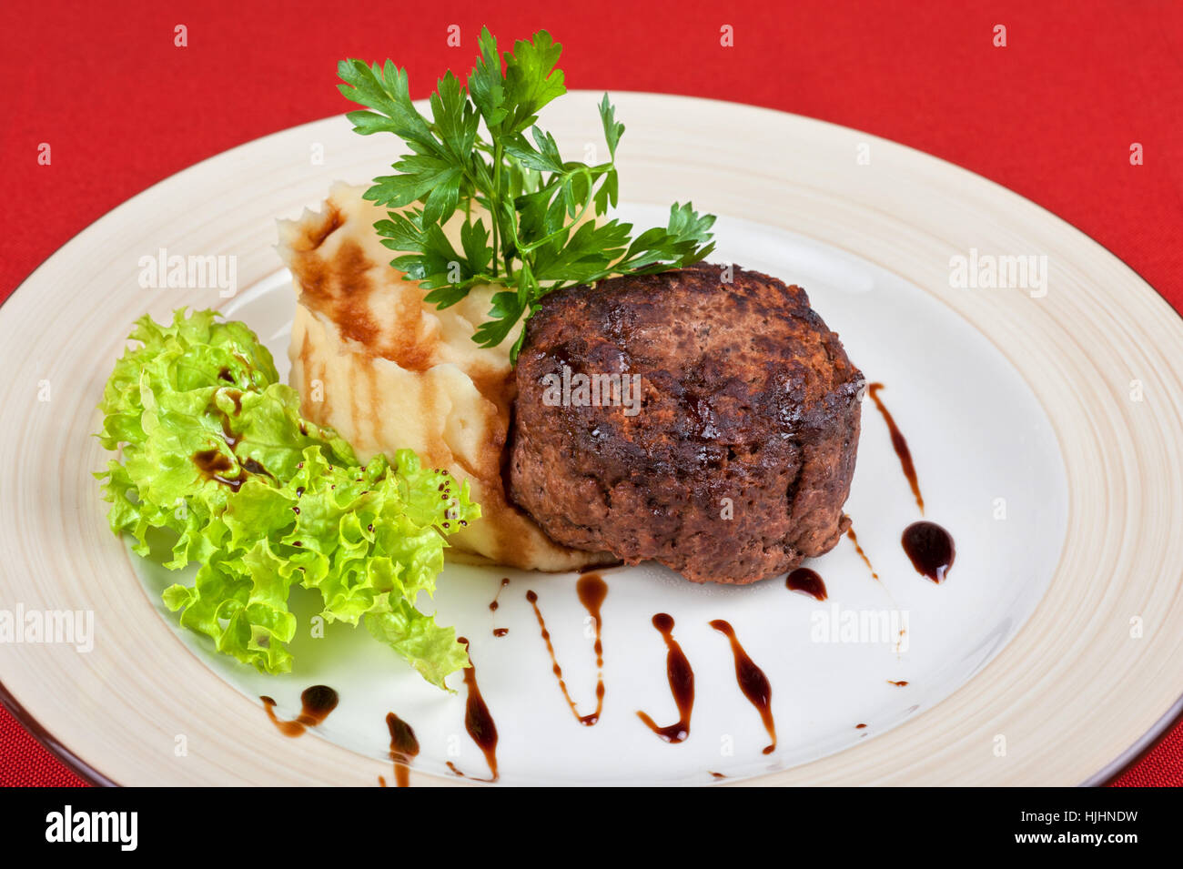 restaurant, food, aliment, object, horizontal, square, plate, turkey ...
