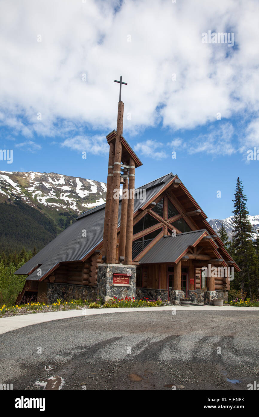 Alaska catholic church hi-res stock photography and images - Alamy