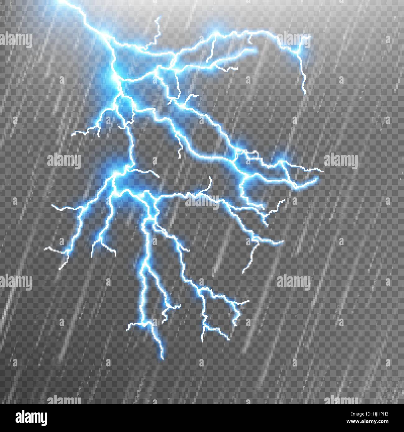 Blue lightning hi-res stock photography and images - Alamy