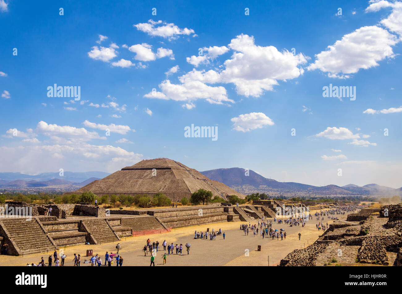 pyramid, ruins, ancient, mexico, big, large, enormous, extreme ...