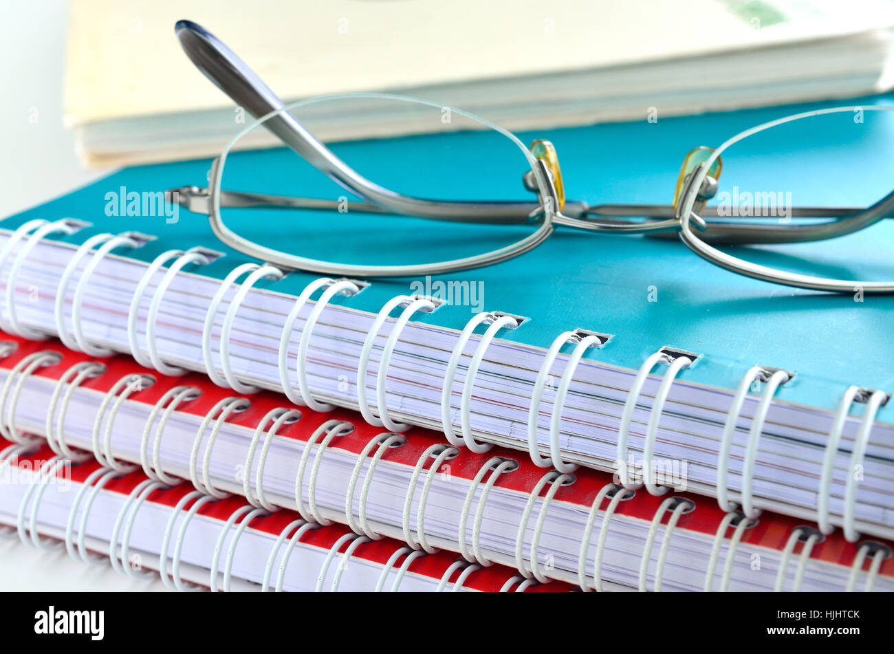 study, closeup, spectacles, glasses, eyeglasses, diary, reading ...