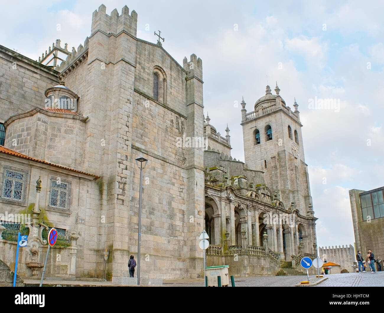 PORTO, PORTUGAL - APRIL 30, 2012: The Romanesque building of the ...