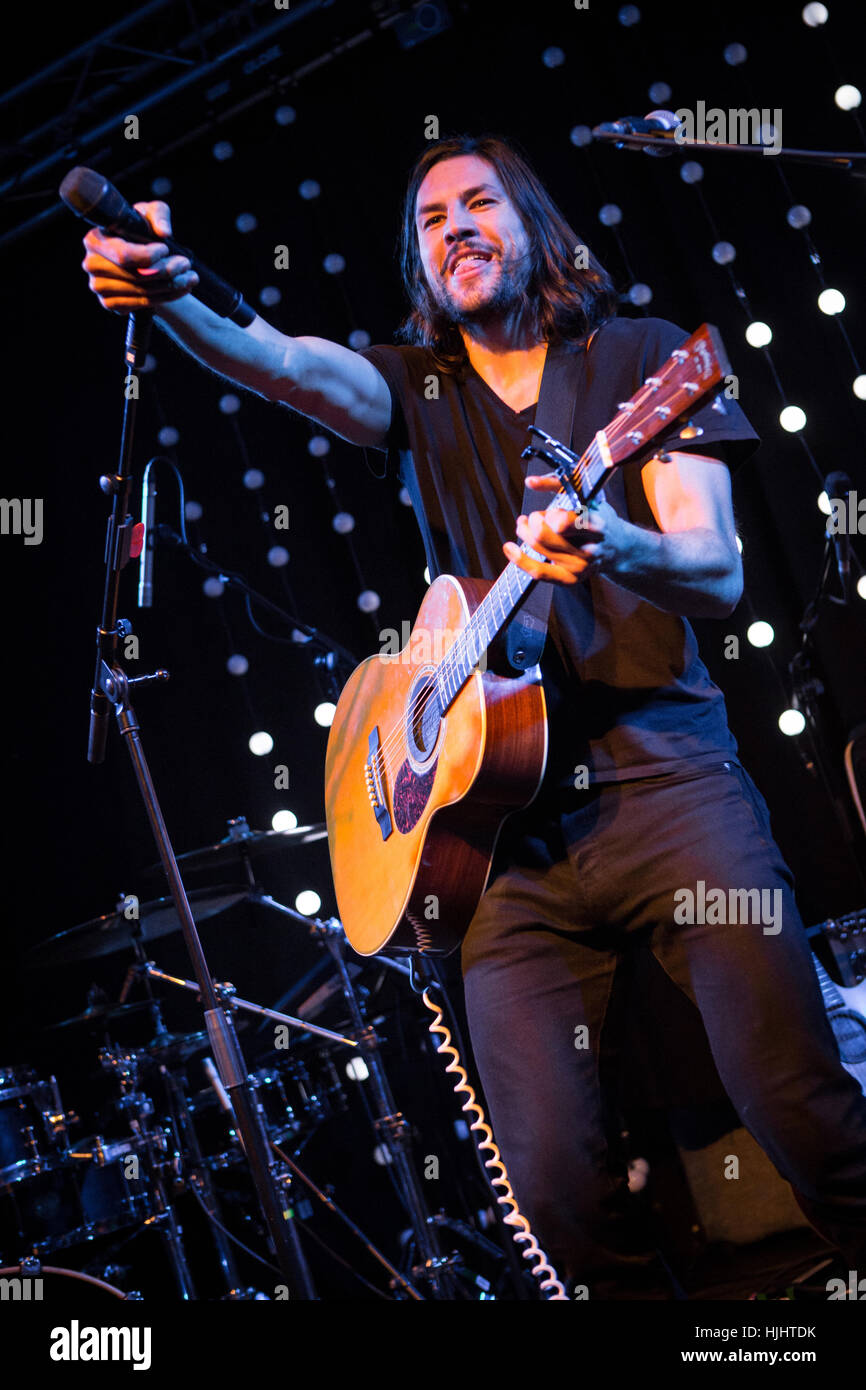 Milan Italy. 22th January 2017. The Canadian singer-songwriter CRAIG ...