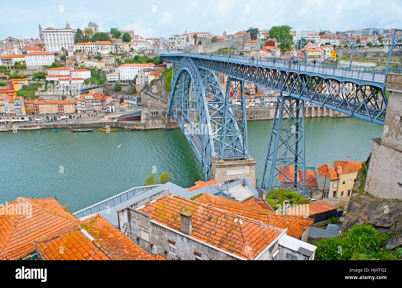 The luis I bridge is one of the most beautiful landmarks in Porto ...