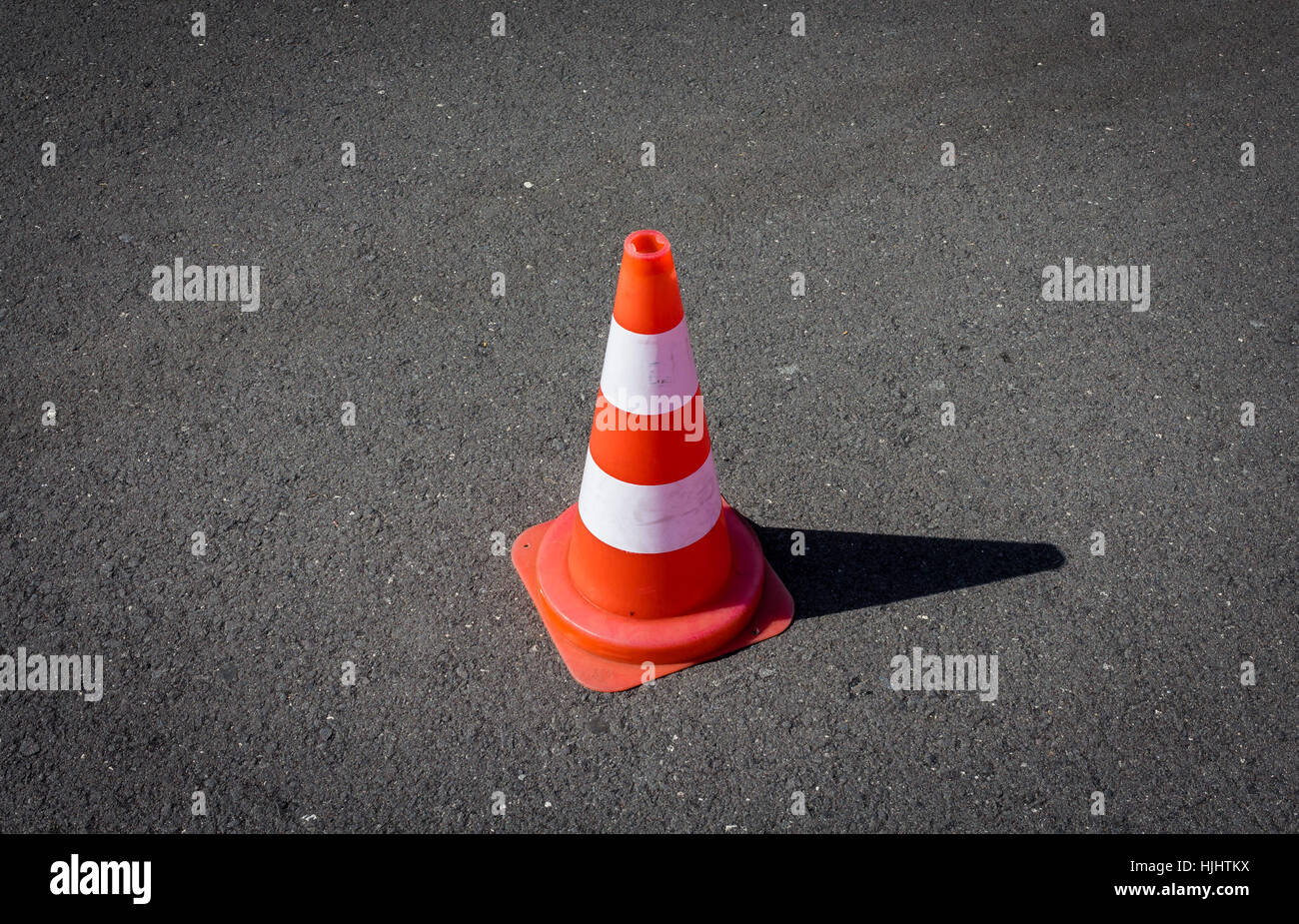 Traffic cone, Road sign, Safety sign used to prevent accidents during ...