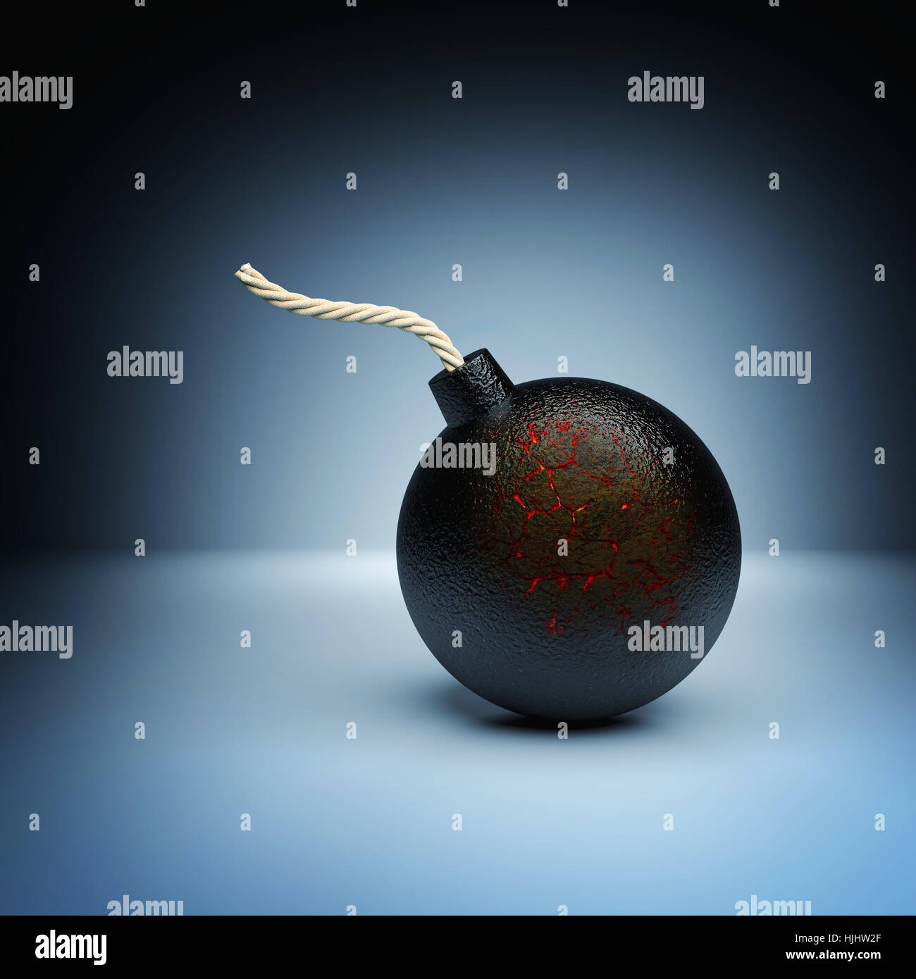 classic 3d bomb rendering image Stock Photo - Alamy
