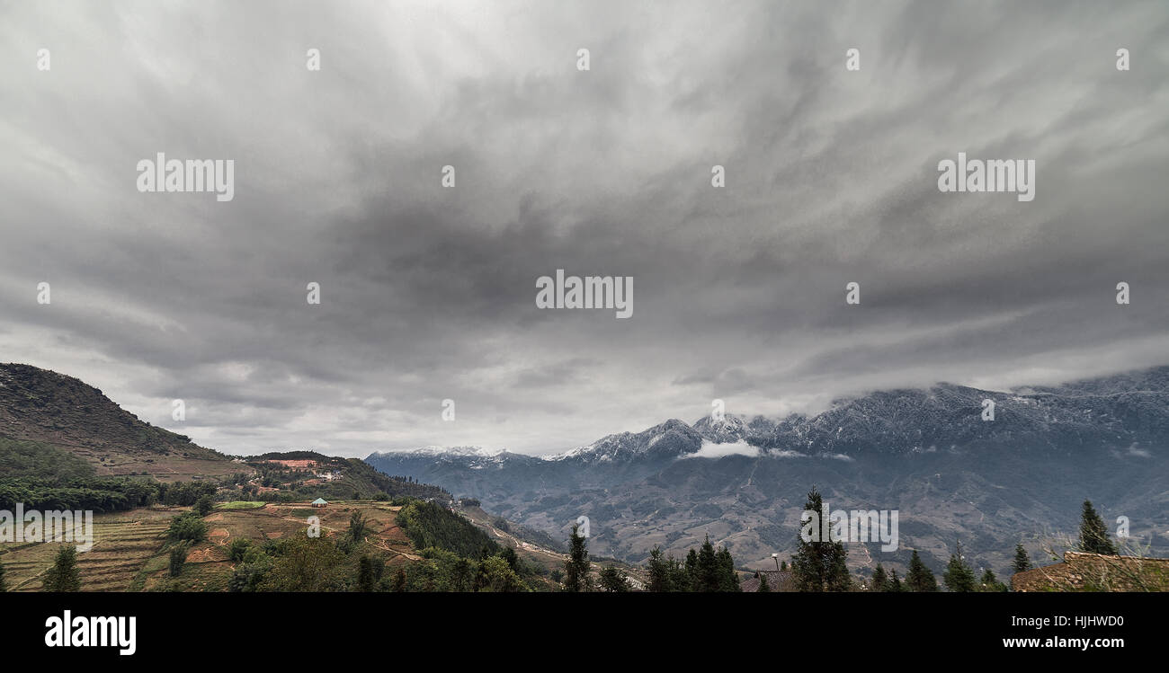Vietnam landscape rice field hi-res stock photography and images - Alamy