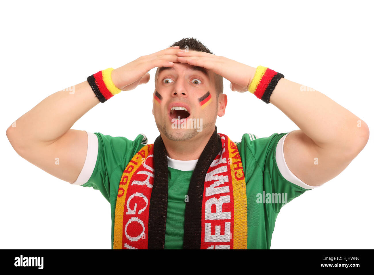 Panic fear football fan hi-res stock photography and images - Alamy