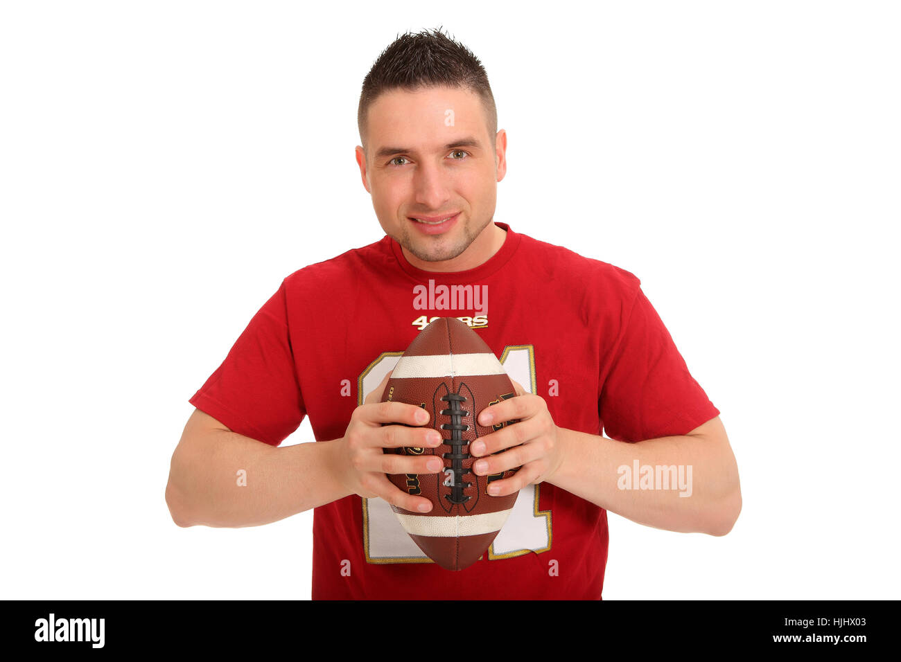 Football laugh friendly hi-res stock photography and images - Alamy