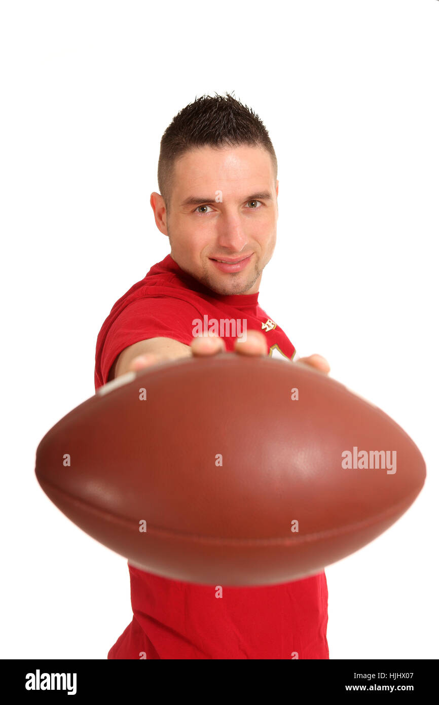 Relaxed happy football coach hi-res stock photography and images - Alamy