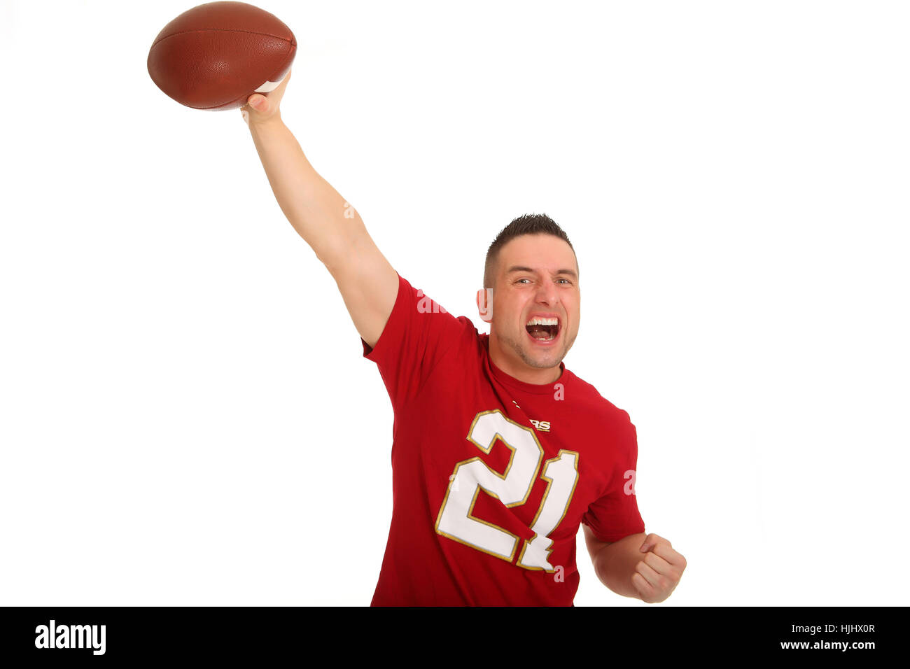 Masculine man shout sport hi-res stock photography and images - Alamy
