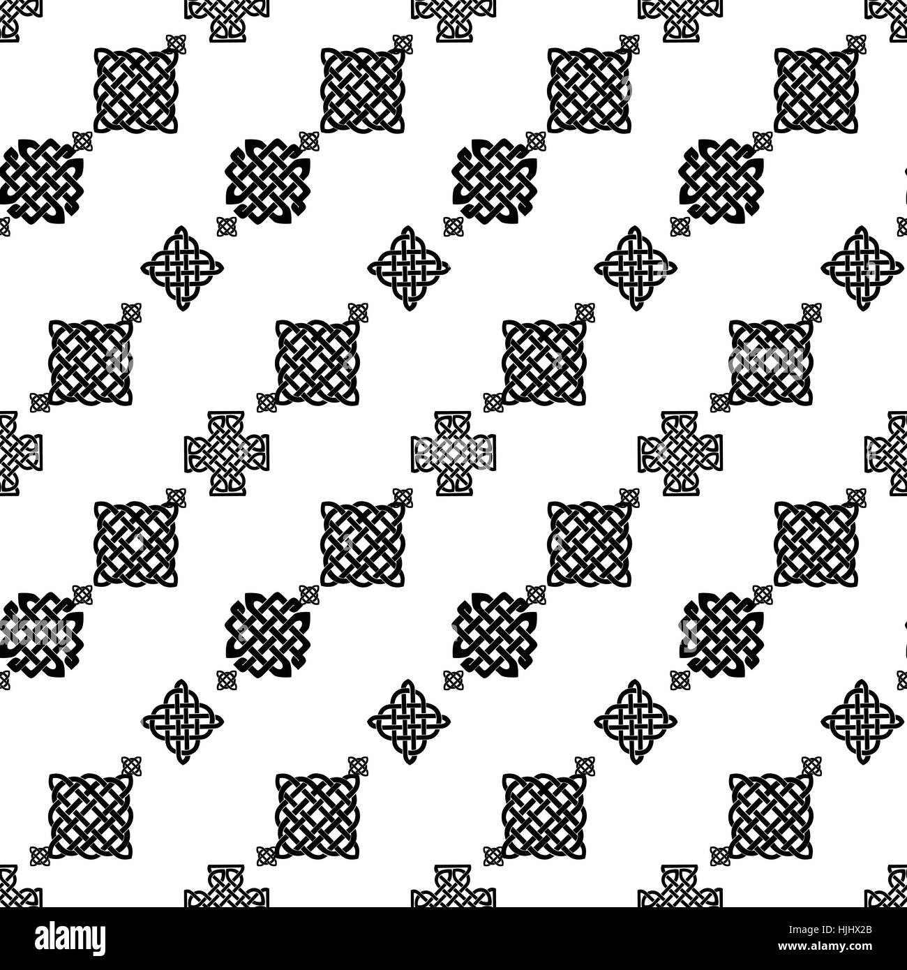 Celtic knot seamless pattern Stock Vector Image & Art - Alamy