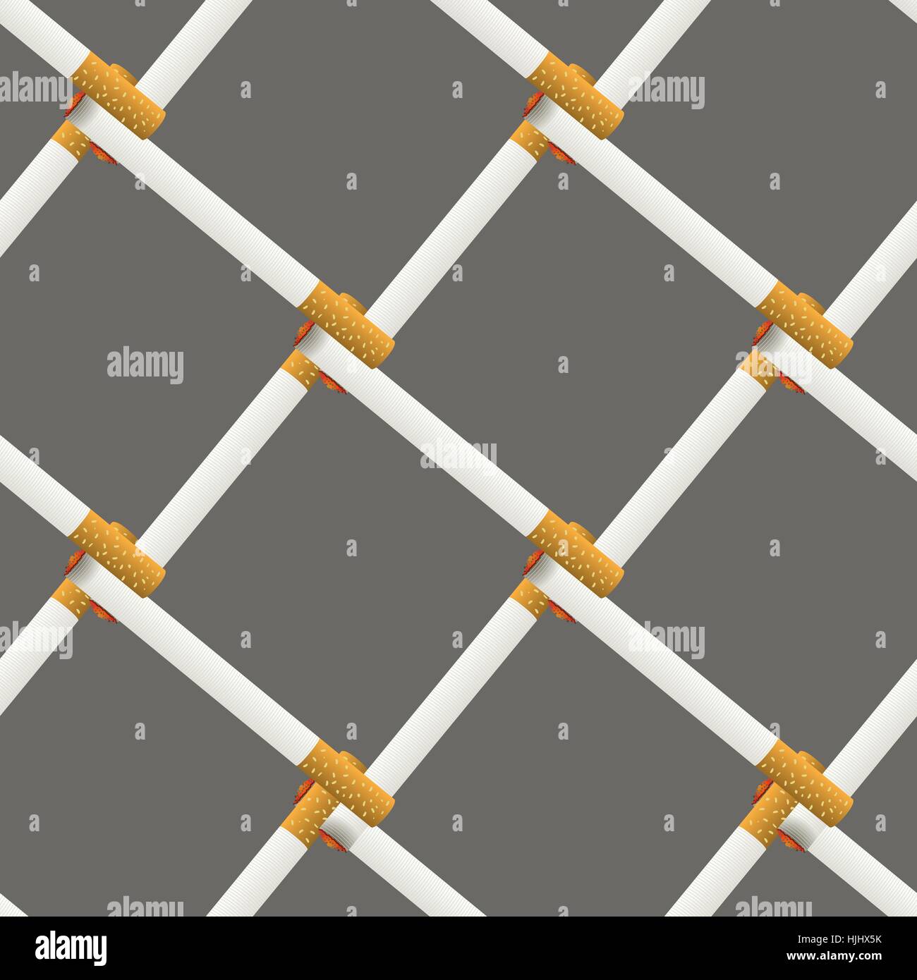 Burning Cigarette Seamless Pattern Stock Vector Image & Art - Alamy