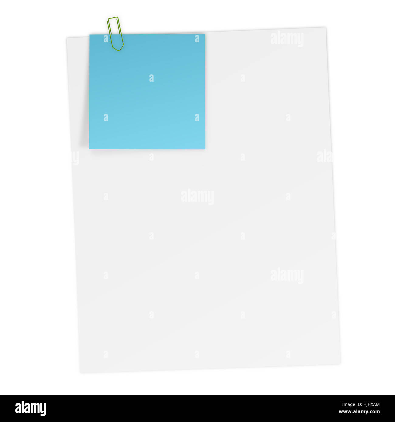 blue, info, office, note, memo, slip, inform, isolated, optional ...