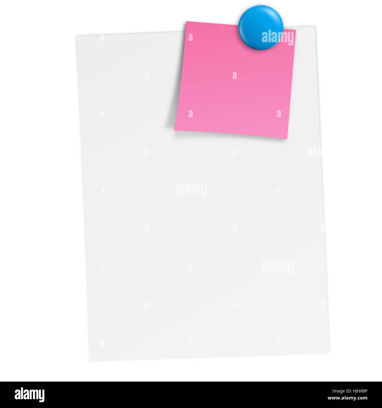 blue, info, office, note, memo, slip, inform, isolated, optional ...