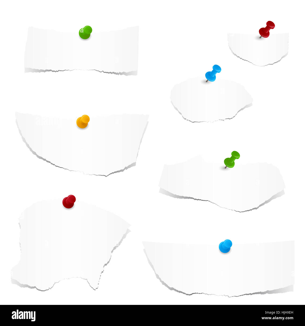 Scraps of coloured paper hi-res stock photography and images - Alamy