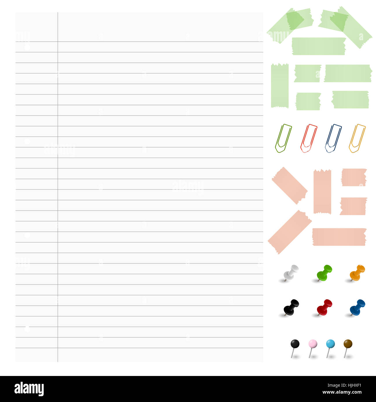 Standard office block Cut Out Stock Images & Pictures - Alamy