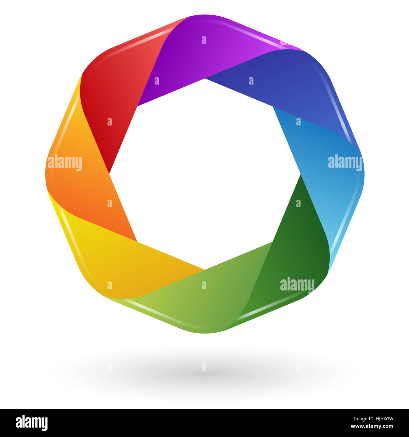 logo design 8 -color Stock Photo - Alamy